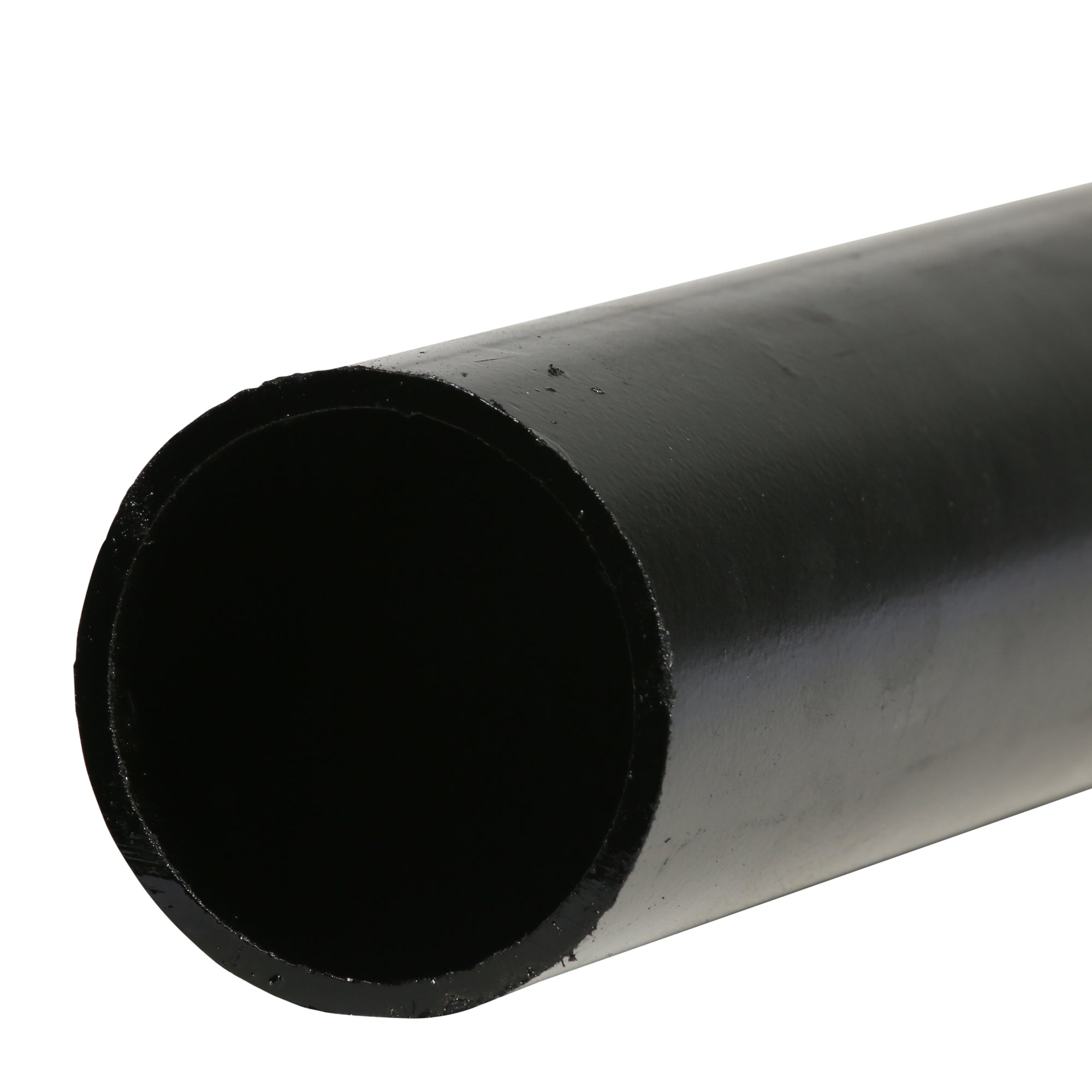 Round Steel Pipe (CHS) Powder Coated Black - Otter Fencing - Circular ...