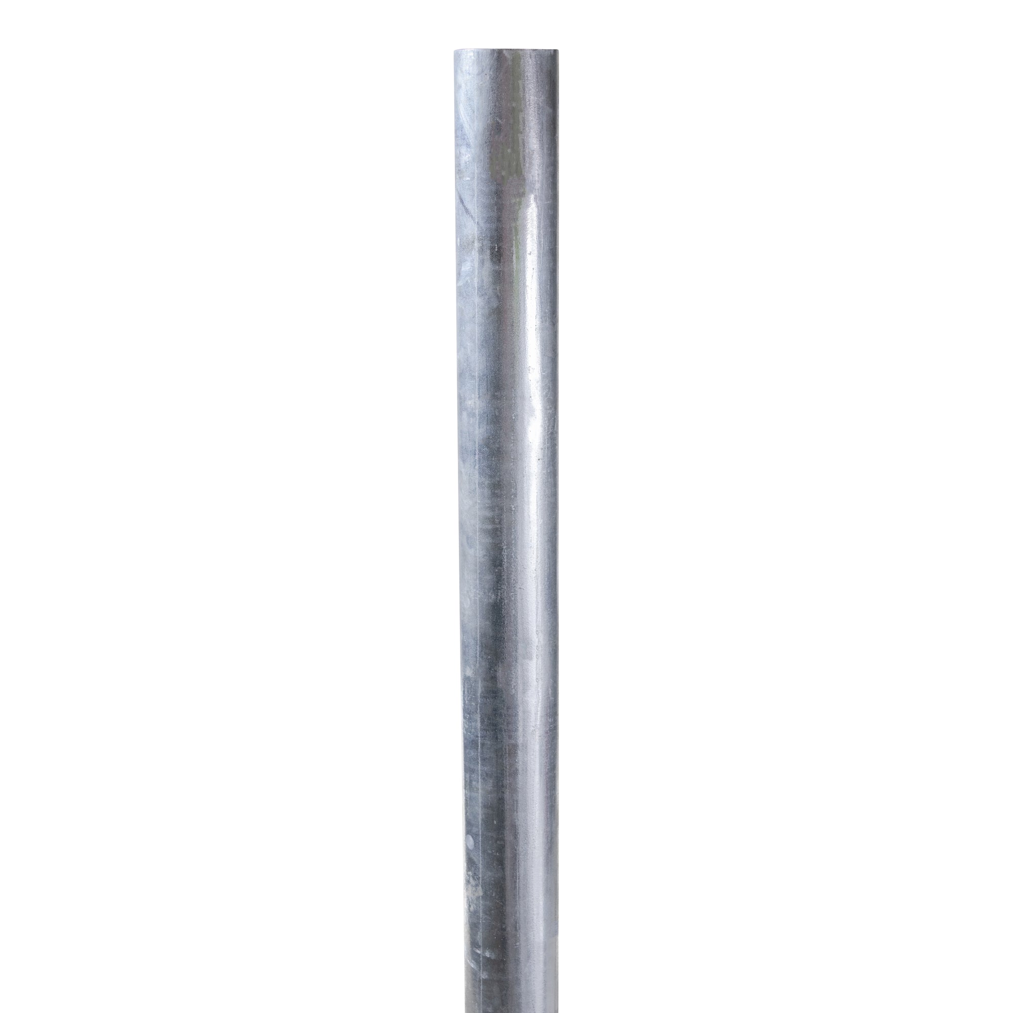 Round Steel Straight Post Galvanised - Otter Fencing - Chain-link Post