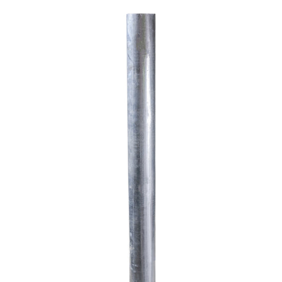 Round Steel Straight Post Galvanised - Otter Fencing - Chain-link Post