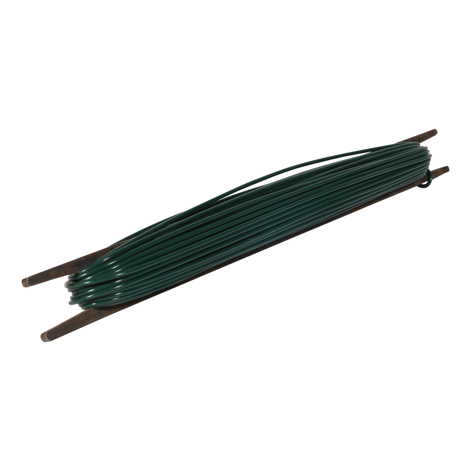 Lacing Needle Loaded 2.00mm Green PVC - Otter Fencing - Bundled Wire