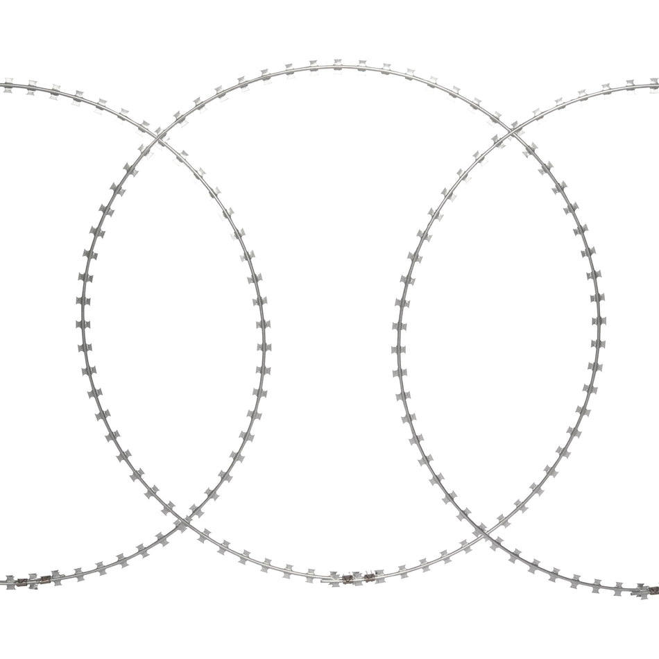 Razor Wire Flat Loop Galvanised - Otter Fencing - Razor Wire