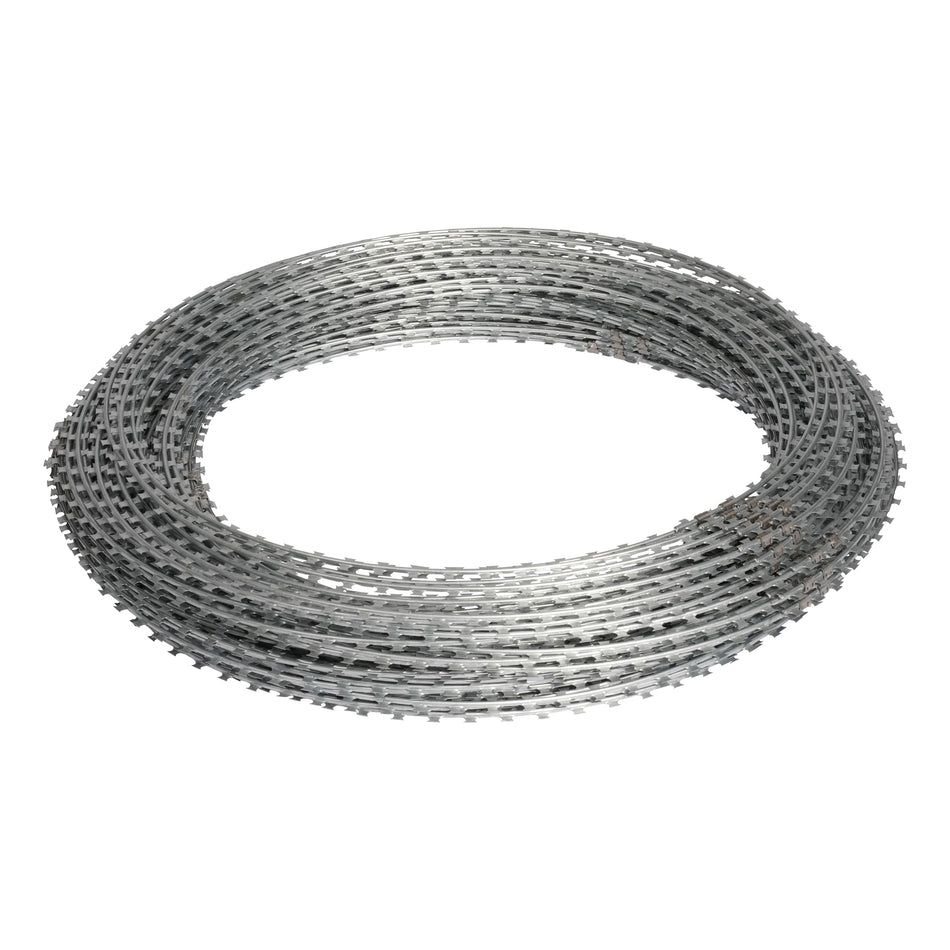Razor Wire Flat Loop Galvanised - Otter Fencing - Razor Wire