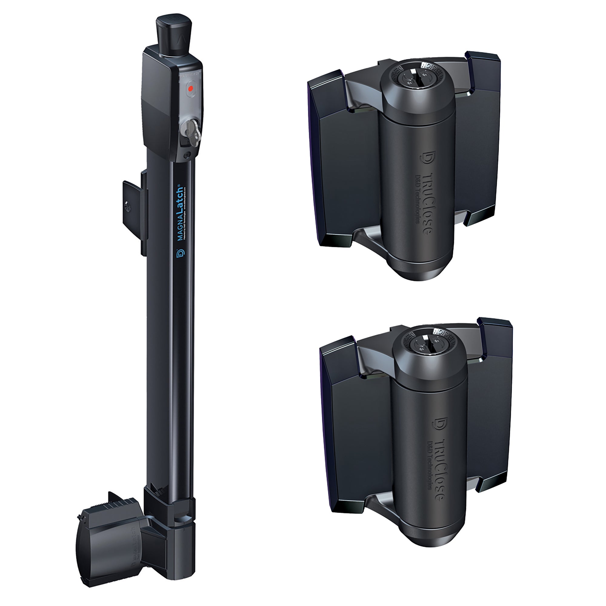 D&D Magnalatch Vertical Pull Gate Latch (Long / 520mm) - Otter Fencing ...