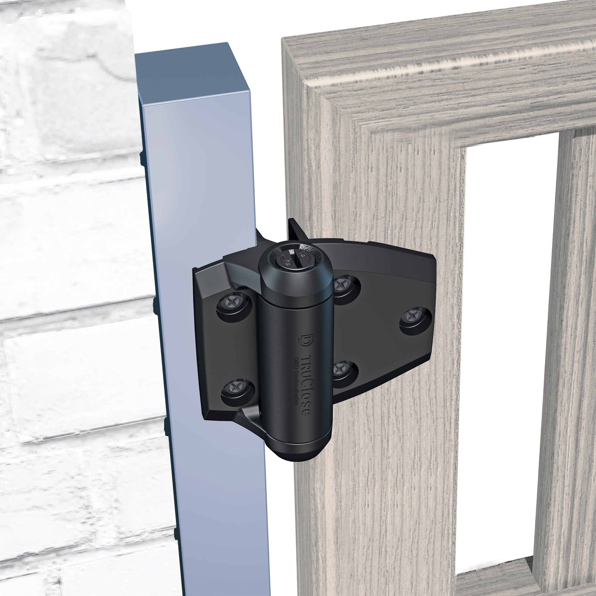 D&D Truclose Regular For Metal-To-Wood Gates (2) - Otter Fencing ...